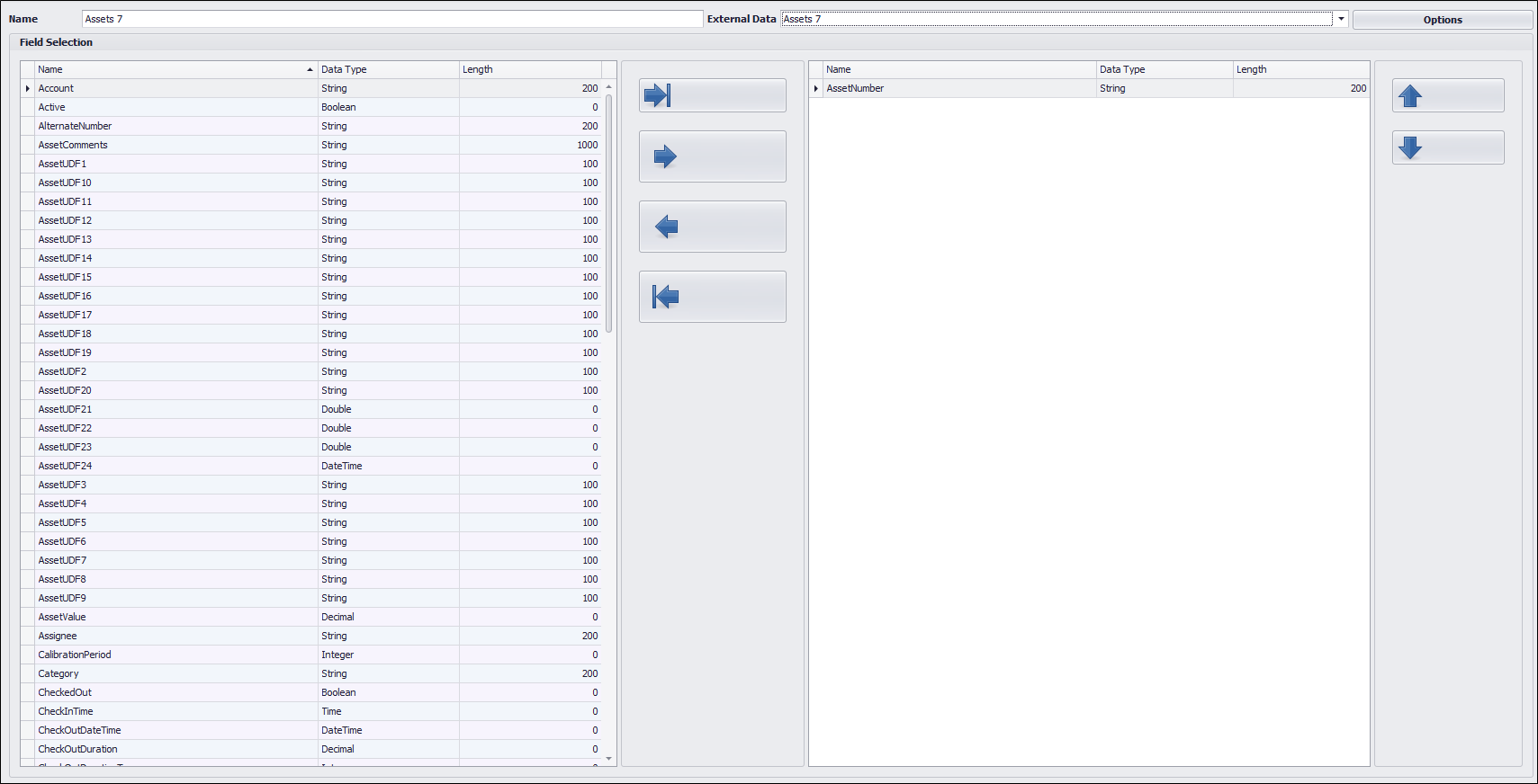 Creating an Assets Export Specification Creating an Assets Export Specification
